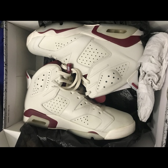 Jordan | Shoes | Air Jordan 6 Retro Maroon | Poshmark